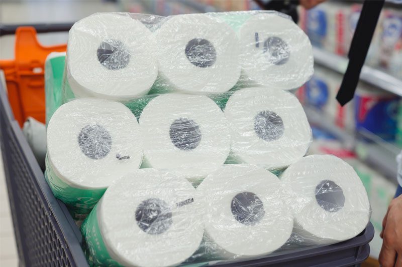 Toilet Paper Wrap - Plastic - Napa Recycling