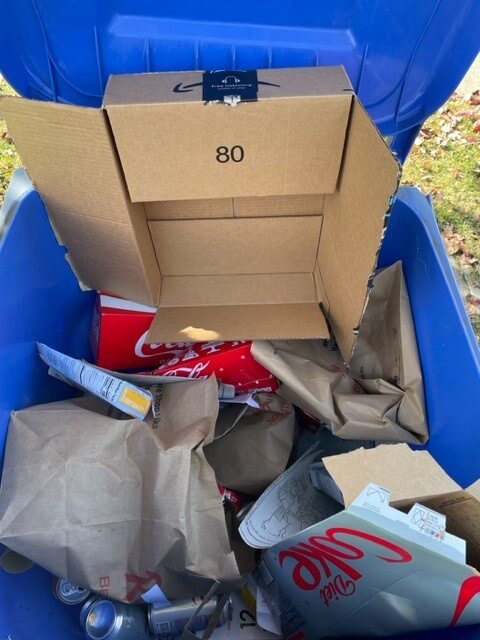 Contamination in Carts - Napa Recycling